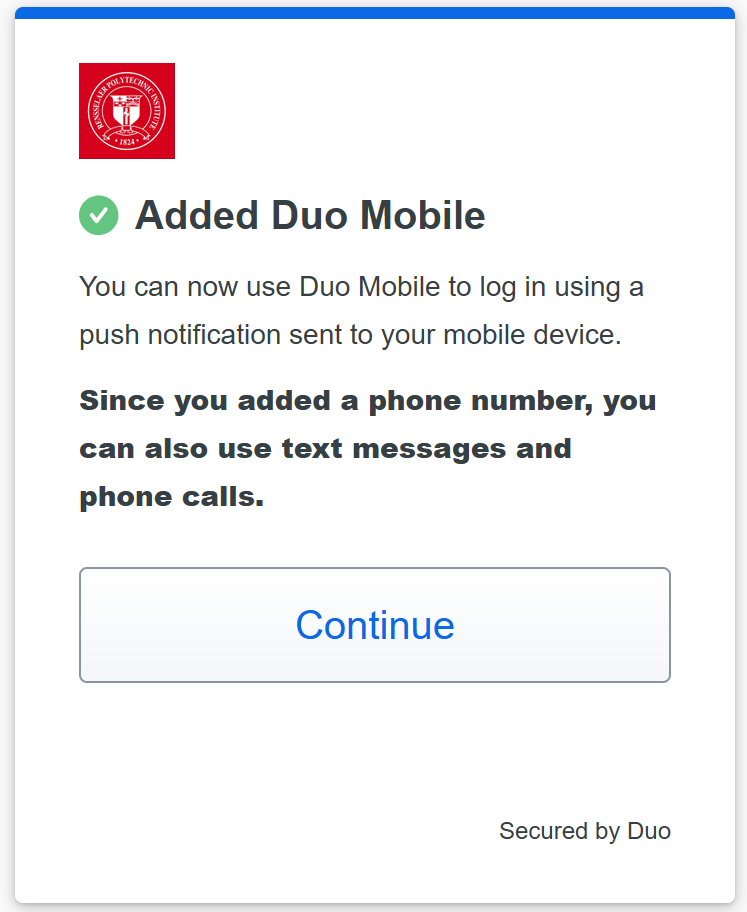 Duo Mobile - Multi-Factor Authentication – DotCIO - IT Services and ...