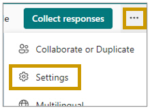 Microsoft Forms - Allow others to use your Form, Adding a Thank You Message and Email ...