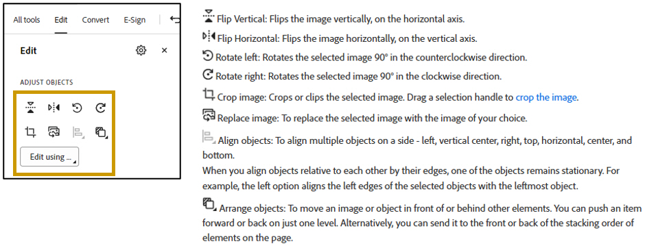 Editing PDF files using Adobe Acrobat Pro – DotCIO - IT Services and Support Center