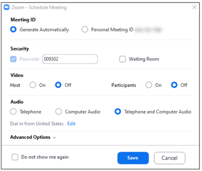 Zoom - Schedule a Meeting in Outlook – DotCIO - IT Services and Support ...
