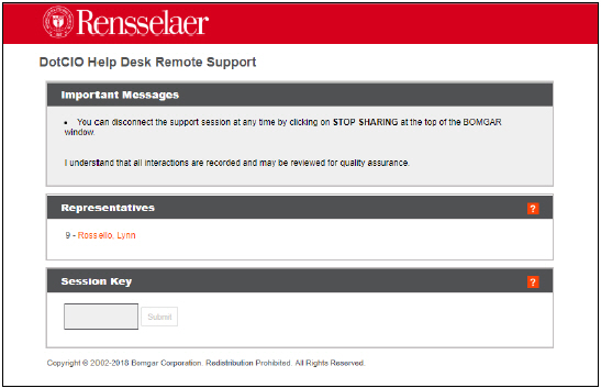 Remote Computer Support - BeyondTrust (formerly Bomgar) – DotCIO - IT ...